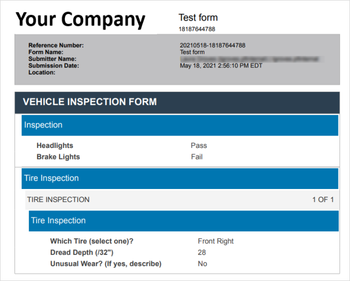 Form Submission Timestamp Fields 